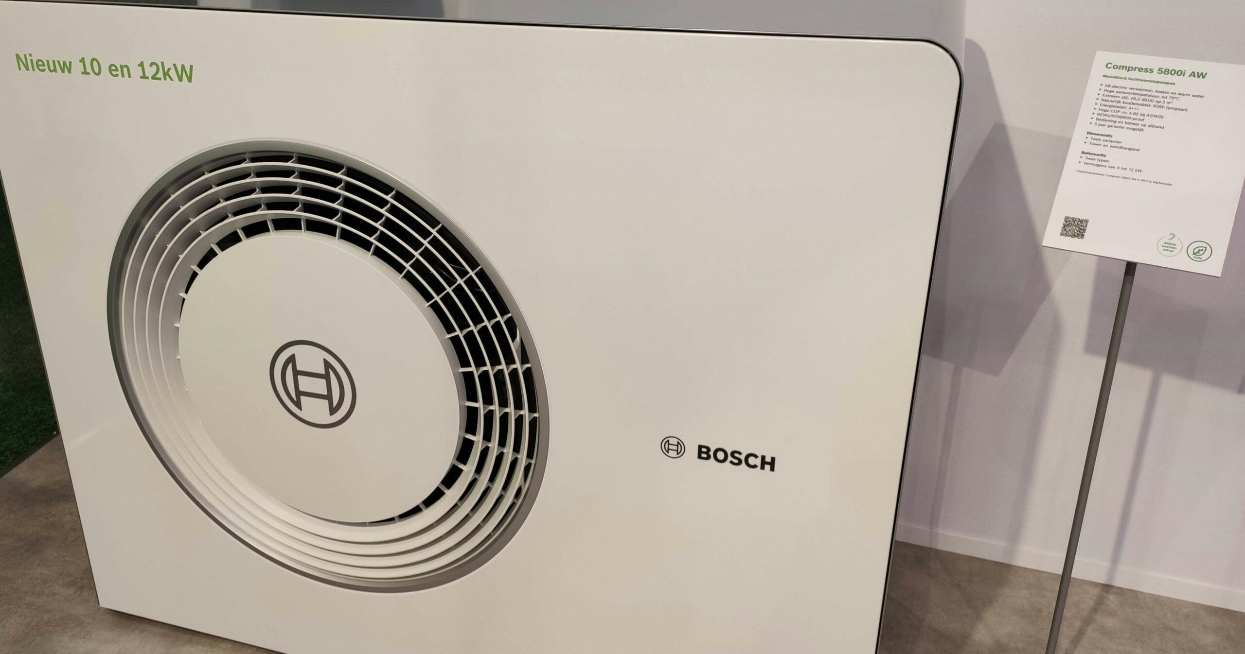 Cv-water van 75 °C met propaanwarmtepomp klinkt mooi. Maar wat is de COP?